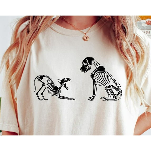 Cat and Dog Shirt, Fighting Cat and Dog Shirt, Shirt, Dog and Cat ...