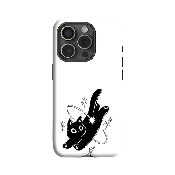 Cat and Star Cute Halloween Grunge Gothic Cool Night Sky Aesthetic ...