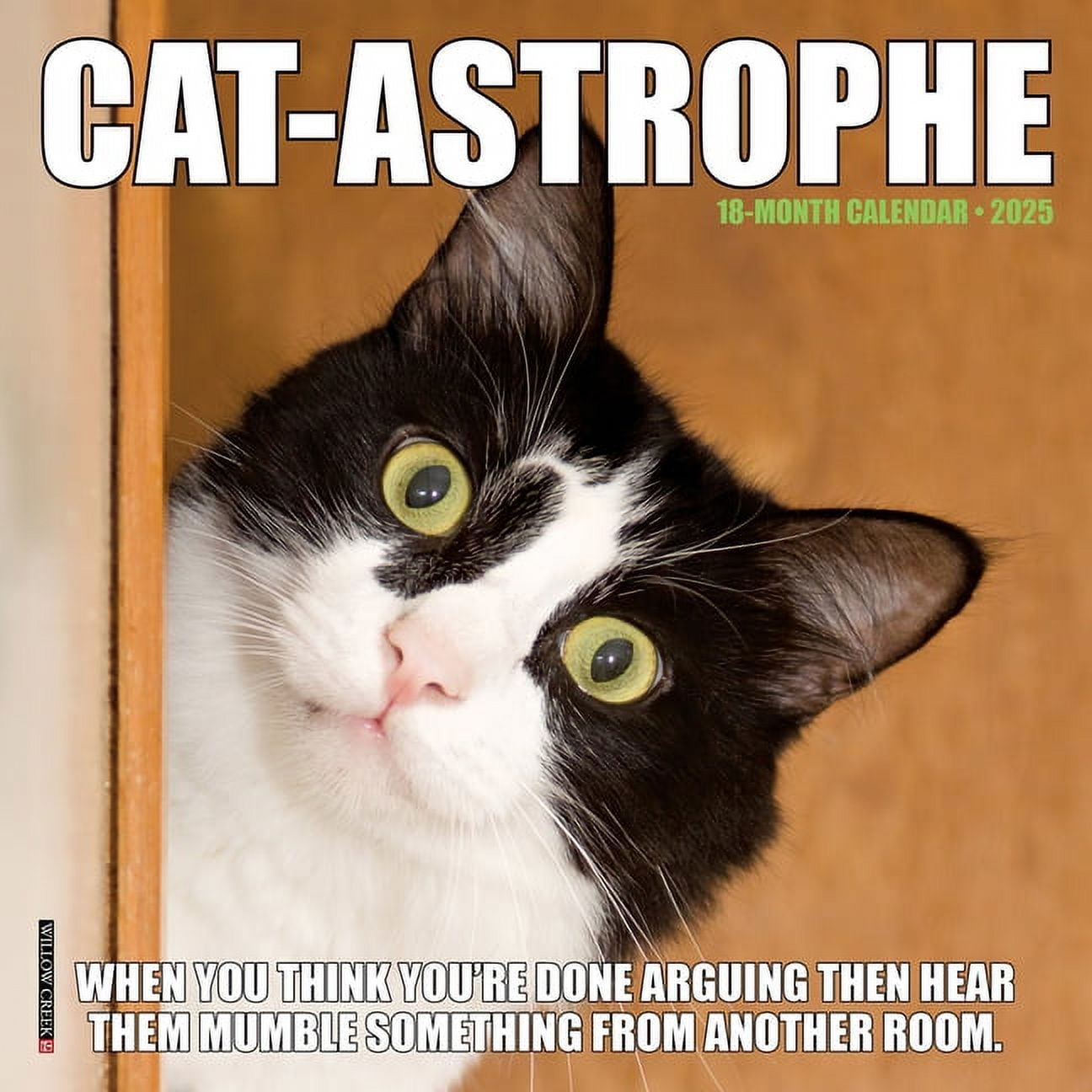 Cat-Astrophe 2026 7 X 7 Mini Wall Calendar, (Hardcover) - Walmart.com