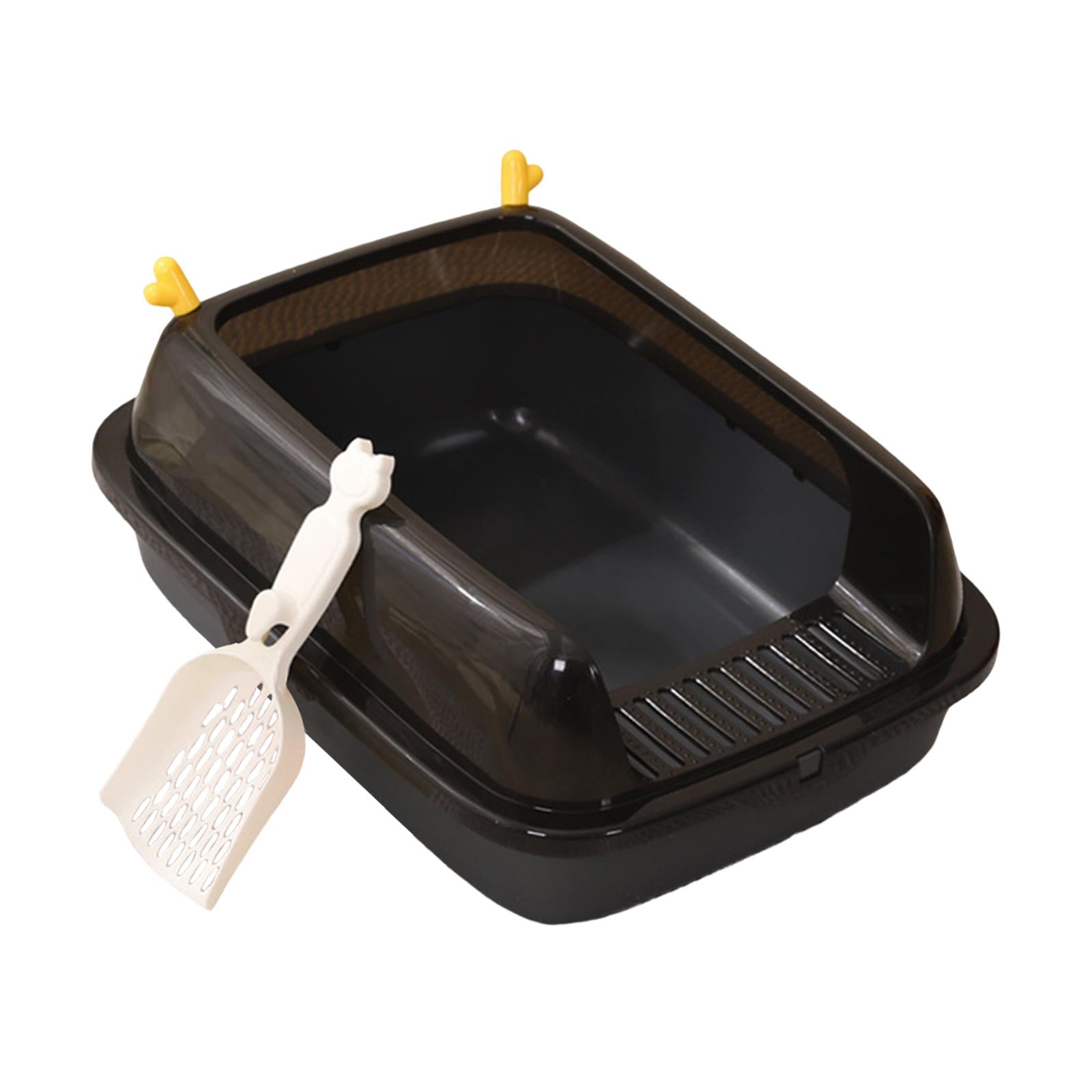 Cat for Indoor Cats, Open Top Pet Litter Tray, Anti Splashing Durable ...