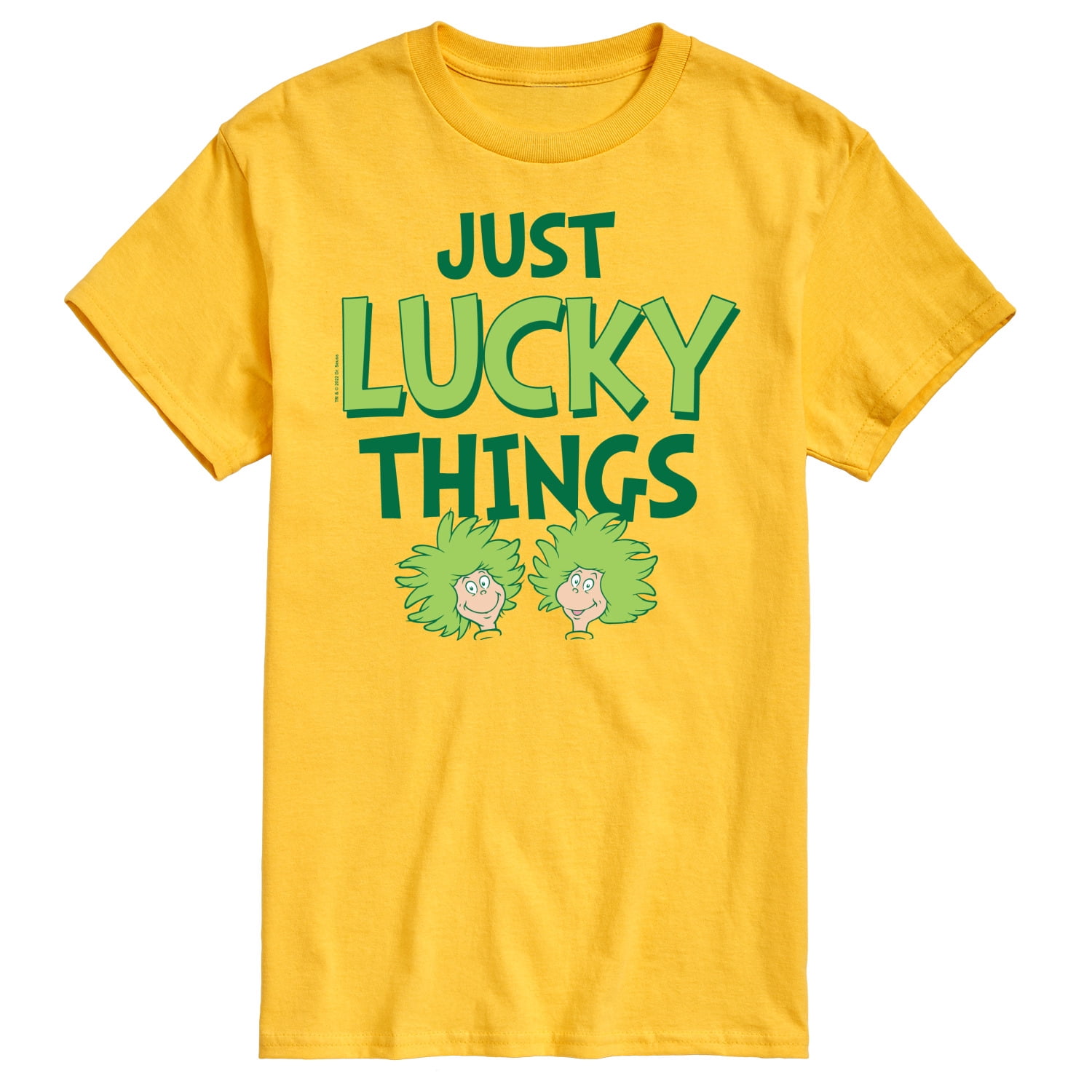 Cat in the Hat - Just Lucky Things - Men's Short Sleeve Graphic T-Shirt ...