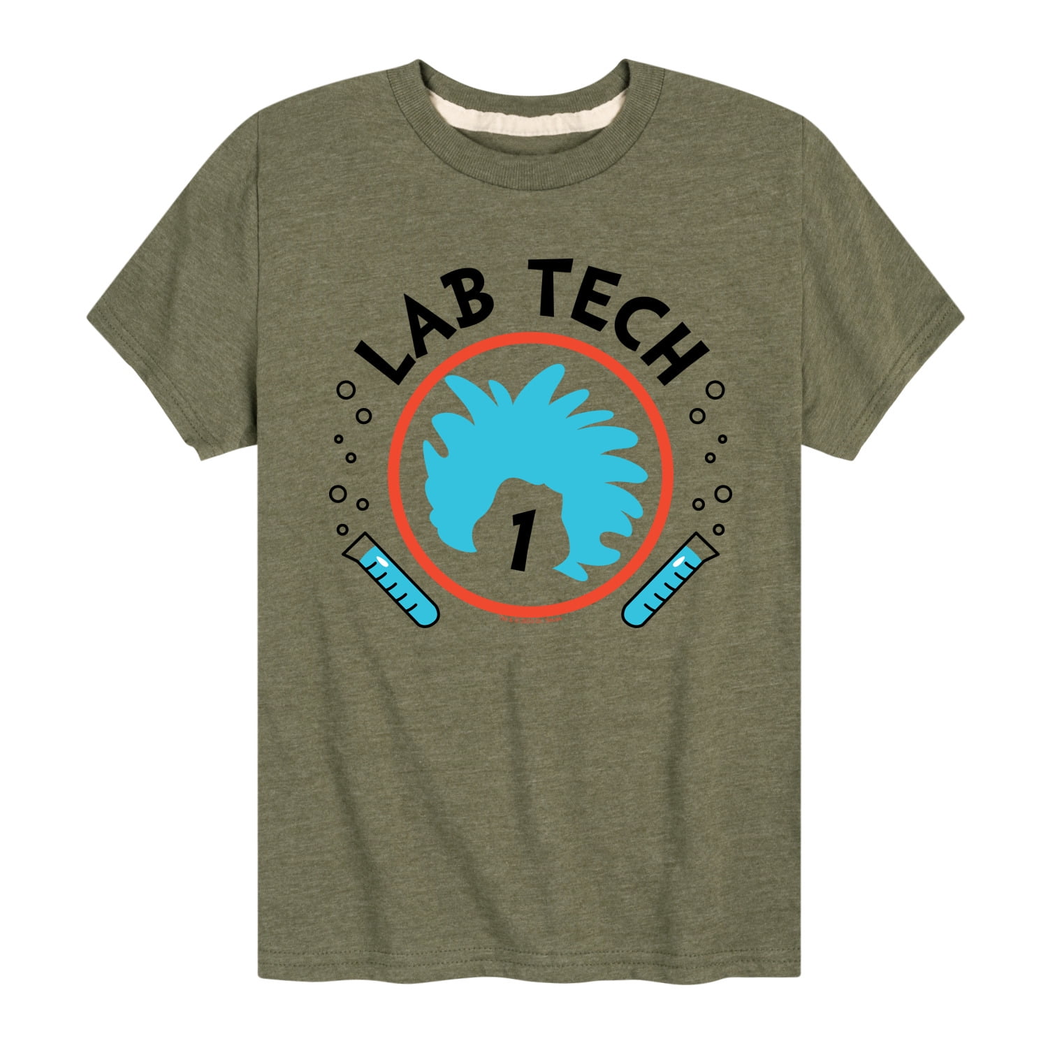 Cat in the Hat - Lab Tech 1 - Toddler And Youth Short Sleeve Graphic T ...