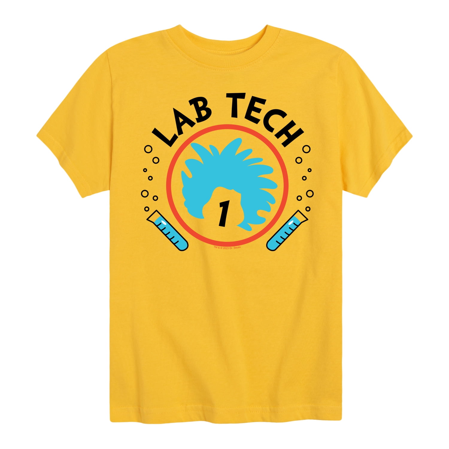 Cat in the Hat - Lab Tech 1 - Toddler And Youth Short Sleeve Graphic T ...