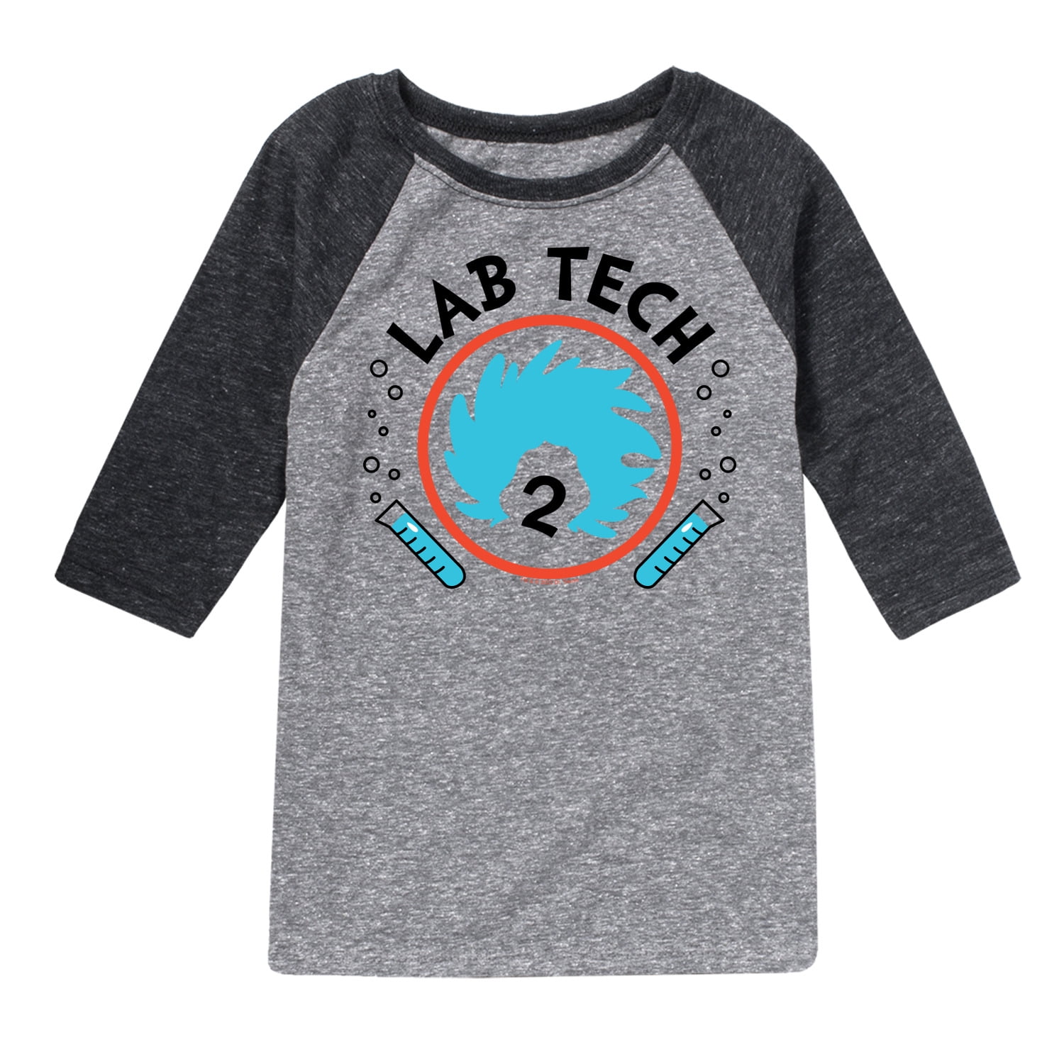 The Cat in the Hat - Lab Tech 2 - Kids Raglan - Walmart.com
