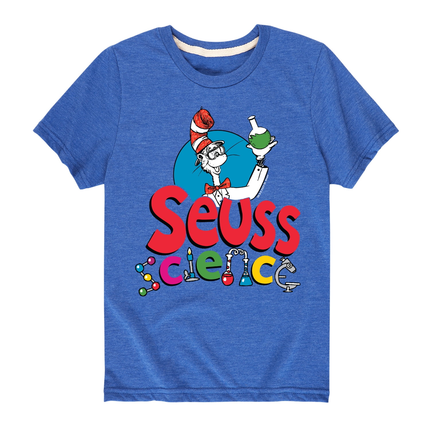 Cat in the Hat - Seuss Science - Toddler And Youth Short Sleeve Graphic ...
