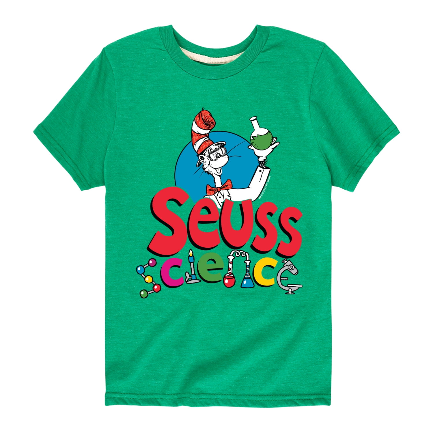 Cat in the Hat - Seuss Science - Toddler And Youth Short Sleeve Graphic ...