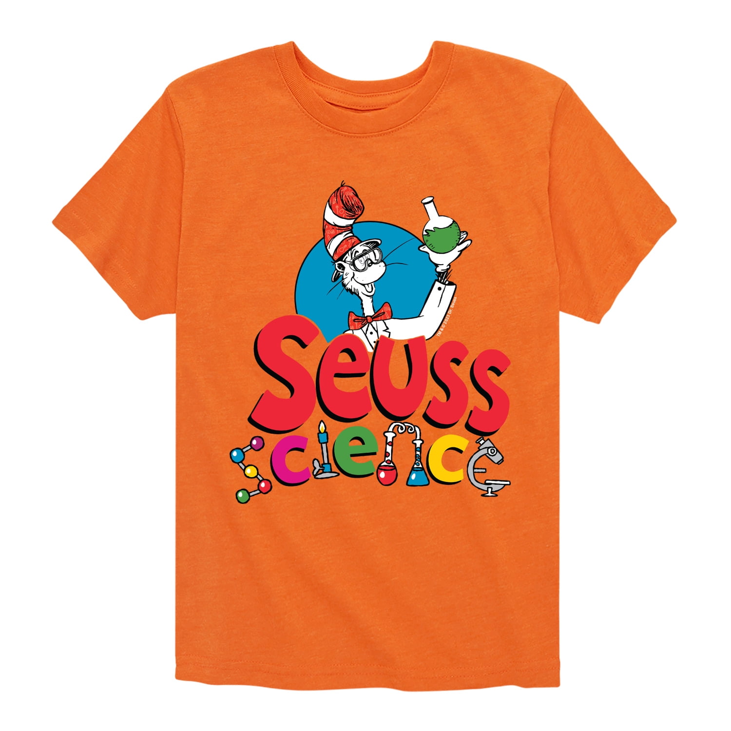 Cat in the Hat - Seuss Science - Toddler And Youth Short Sleeve Graphic ...