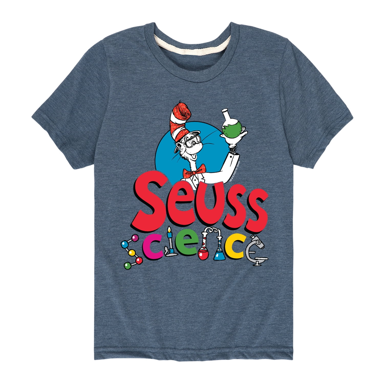 Cat in the Hat - Seuss Science - Toddler And Youth Short Sleeve Graphic ...