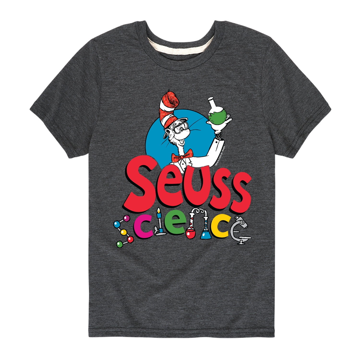 Cat in the Hat - Seuss Science - Toddler And Youth Short Sleeve Graphic ...