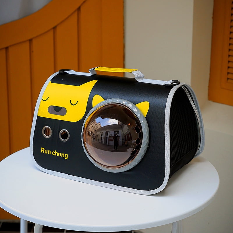 Cat out portable bag pet bag space capsule cat bag crossbody backpack ...