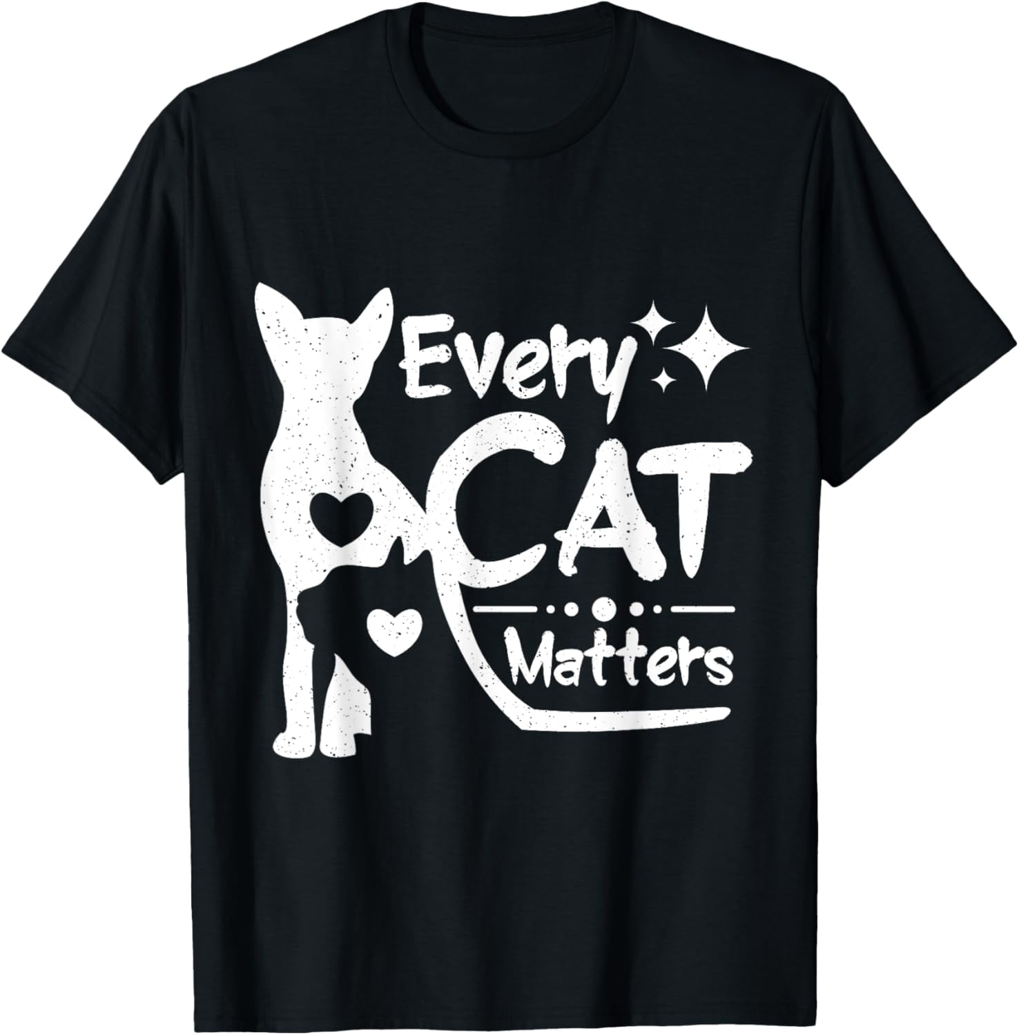 Cat rescue Every cat matters T-Shirt - Walmart.com