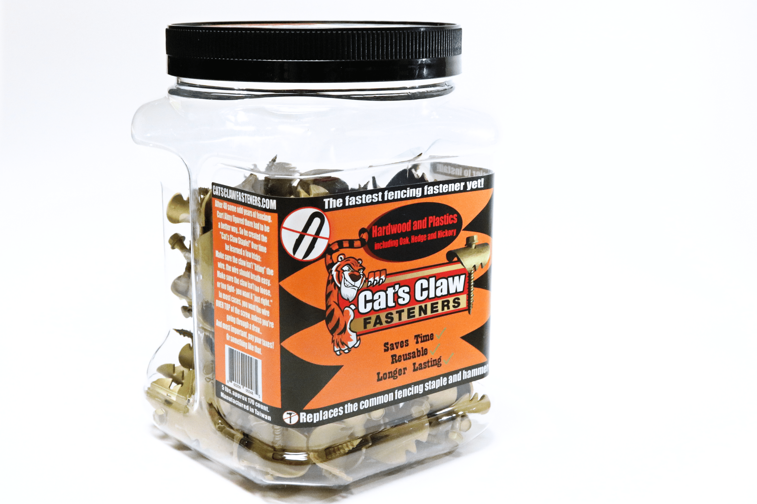 Cat's Claw Fasteners, 170, Hardwood - Walmart.com