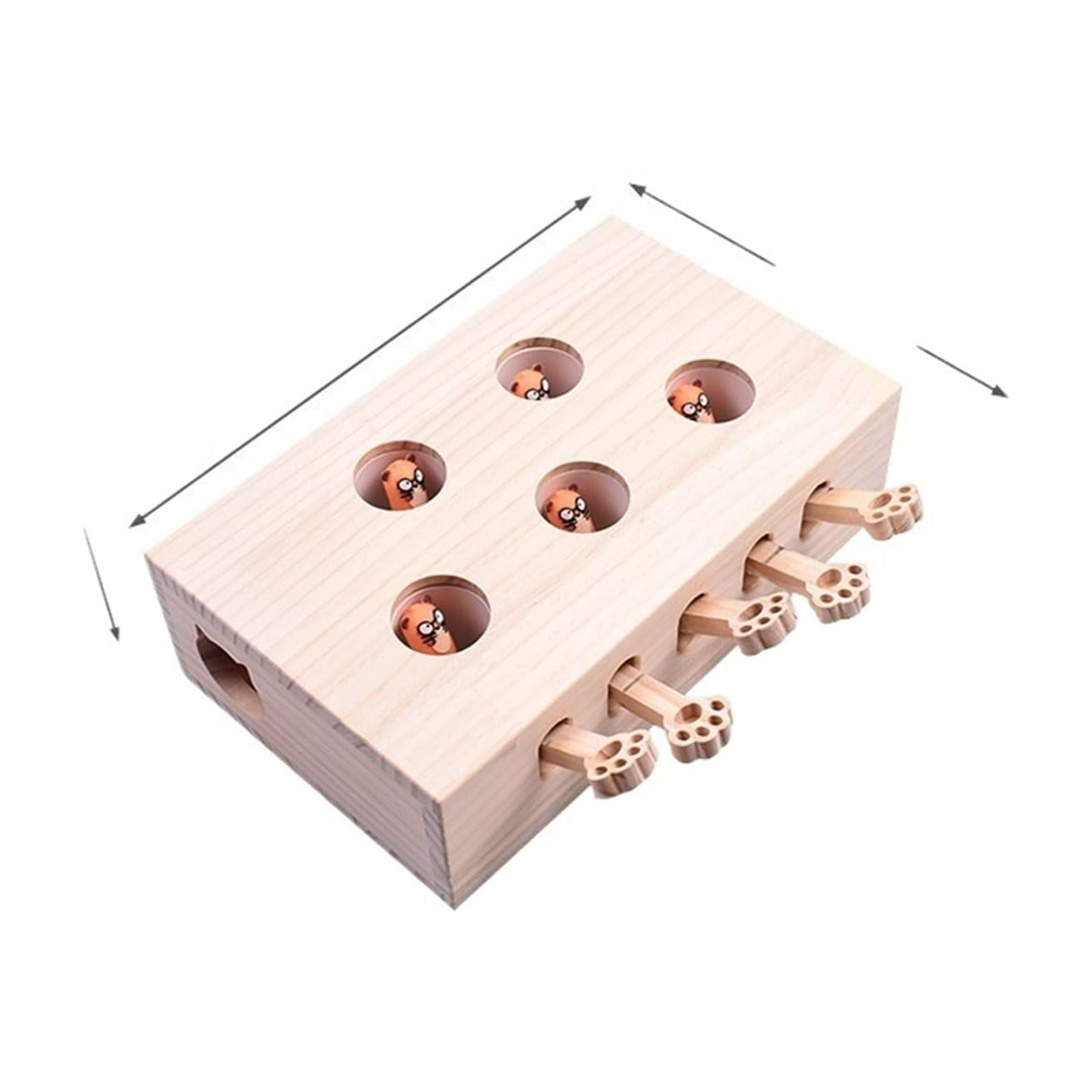 Cat scratch mouse toy, floor mouse cat toy, intelligent cat teasing ...