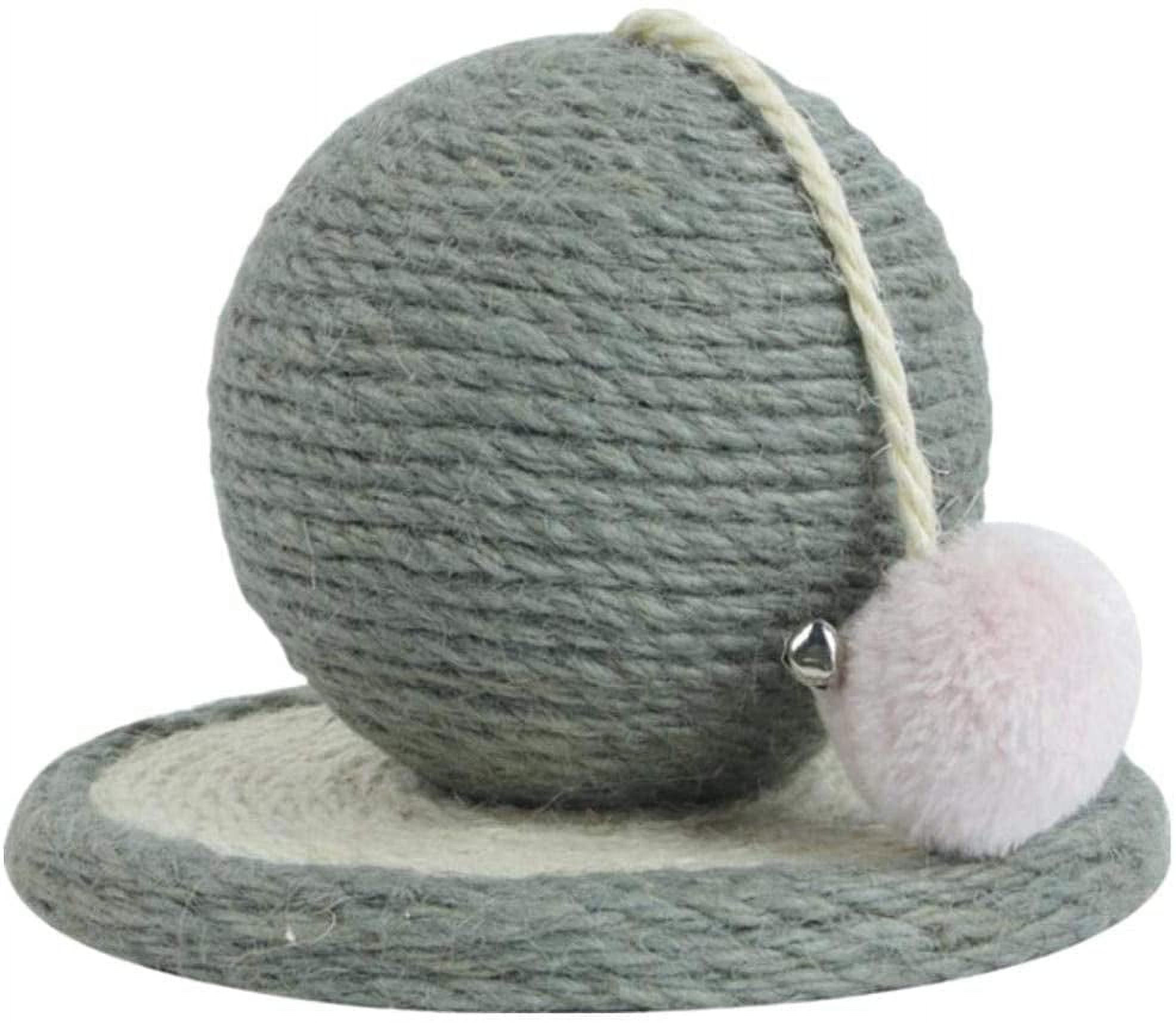 Cat scratching post, scratching device for table claws with sisal balls ...