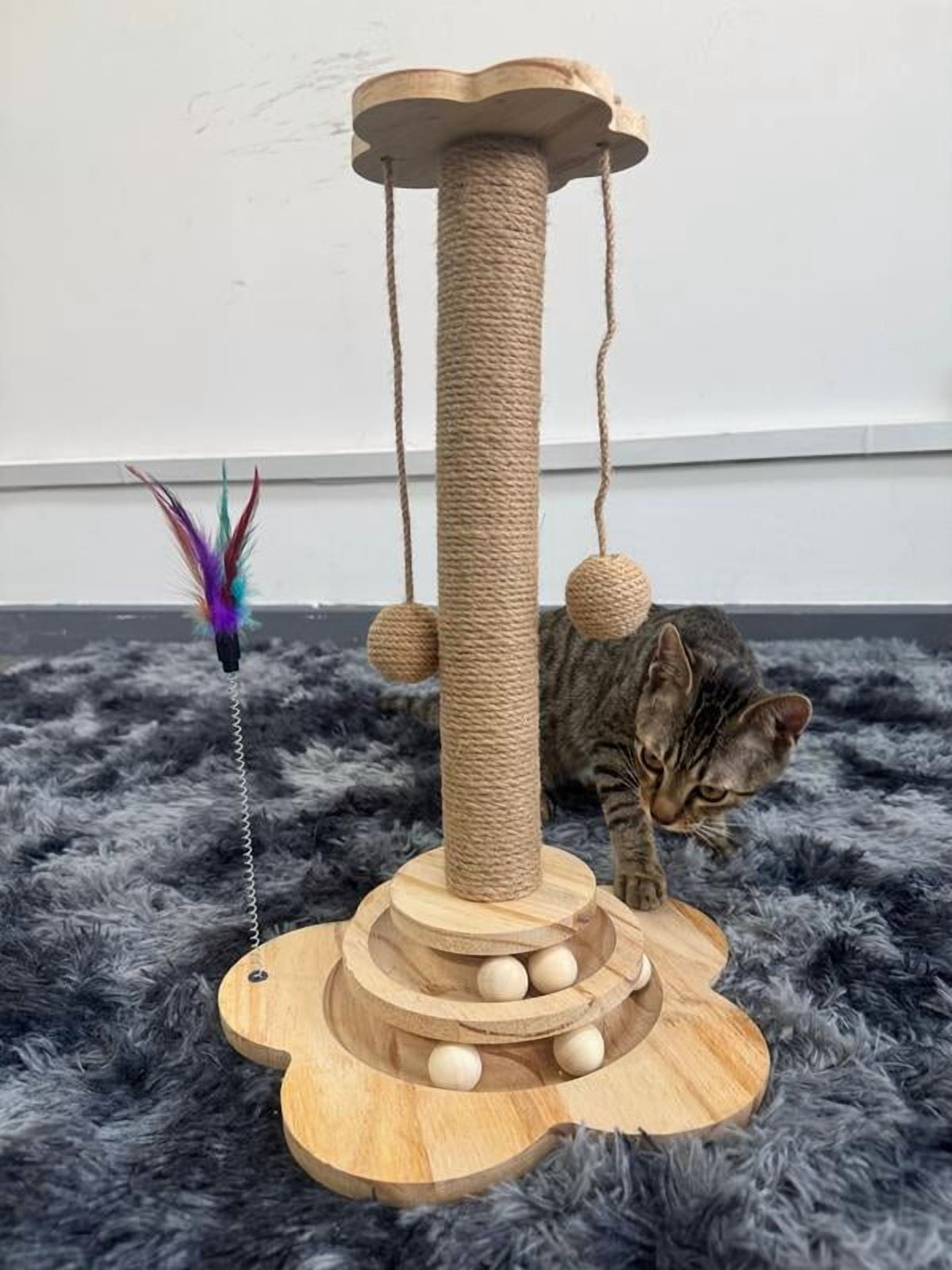 Cat scratching post, vertical cat scratching board, sisal scratching ...