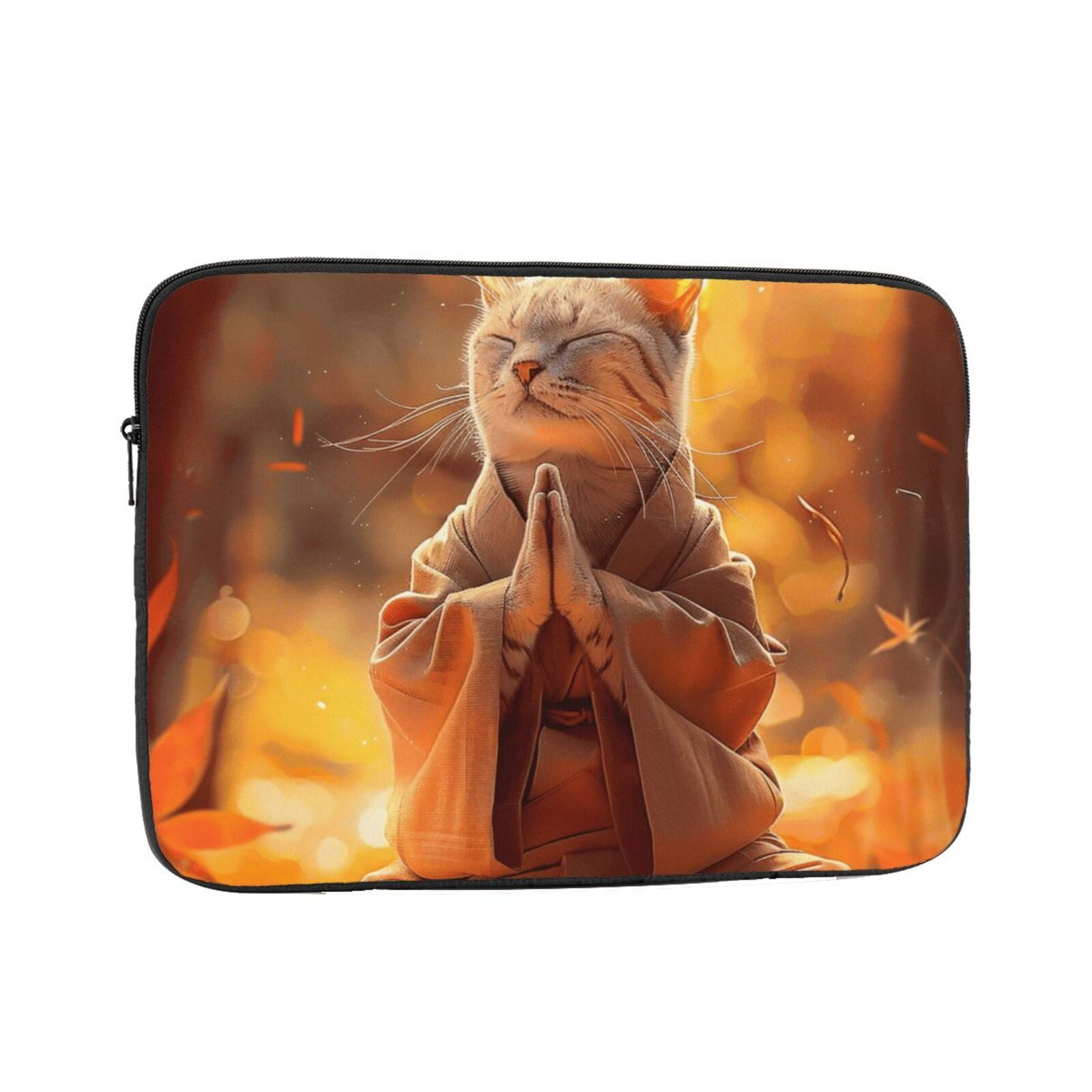 Cat tasy animal art bottom rebound bubble buffer laptop interior bag ...