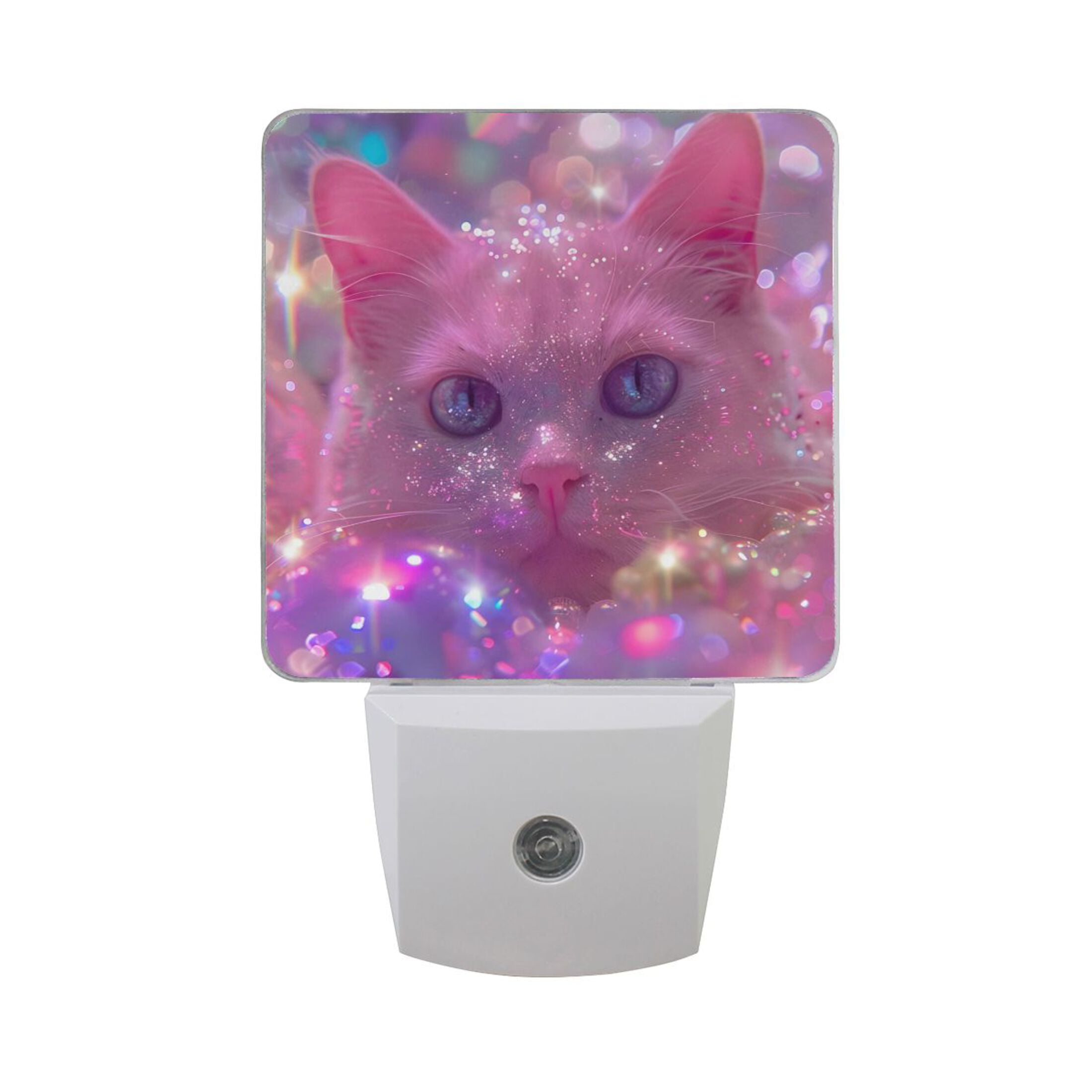 Cat with Light Night Light 2 Pack LED Nightlight Plug into Wall Dusk to ...