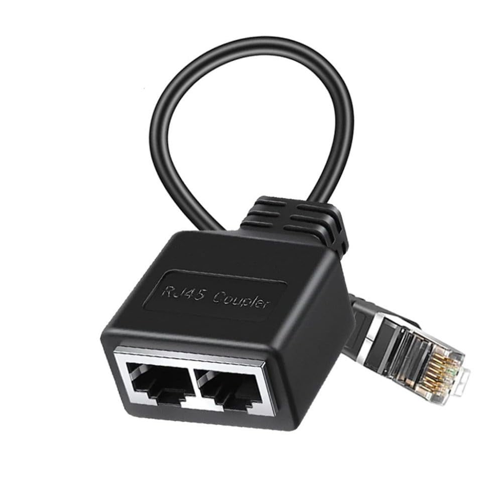 Cat5 Cat6 Cat7 Ethernet Cable RJ45 Network, 1 in 2 Out 1 Split 2 Out ...