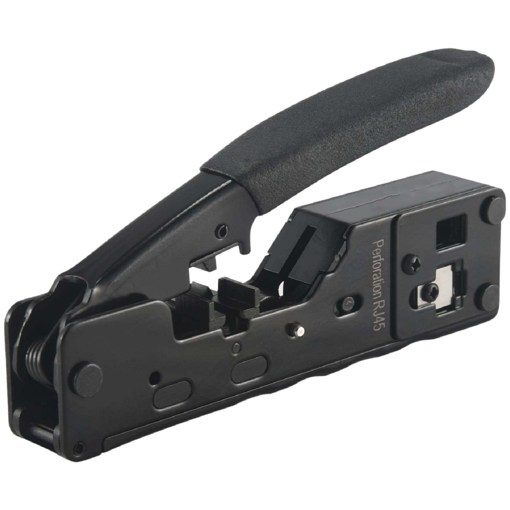 Cat5 Cat6 Cat7 Pass Through Crimper for RJ45 RJ12 RJ11 Network ...