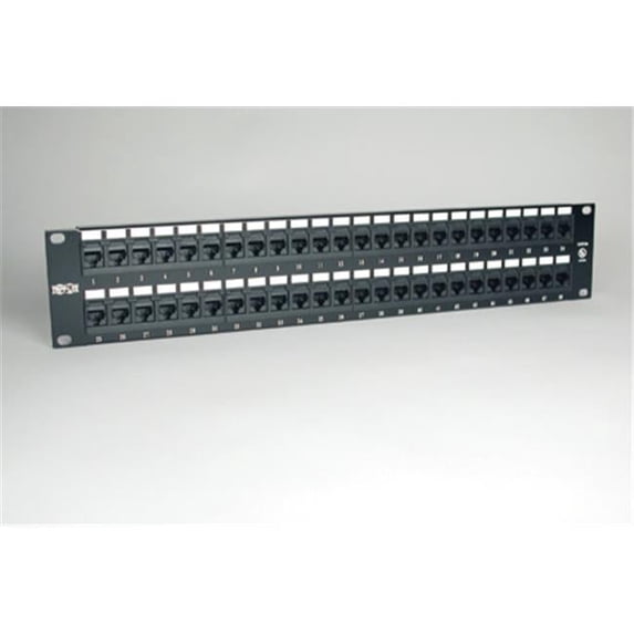 Cat5e Patch Panel 568B - 48 Port - Walmart.com