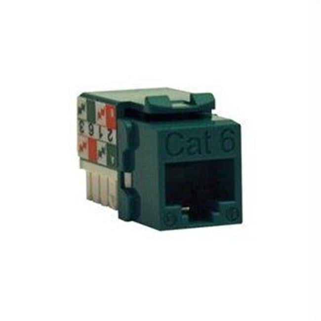 Cat6-Cat5E 110 Style Punch Down Keystone Jack - Rj45 - Female - Walmart.com
