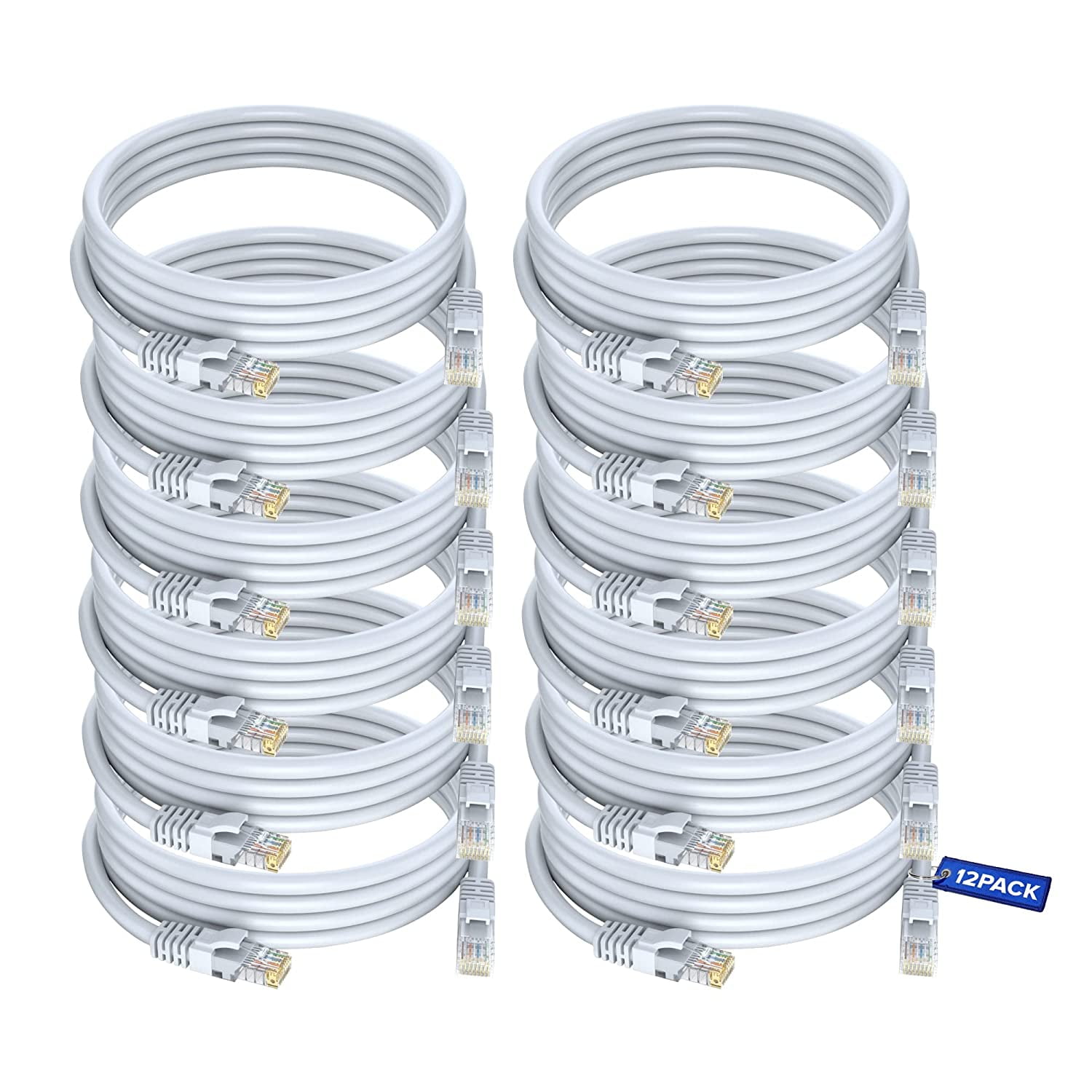 Cat6 Ethernet Cable 5ft, CCA Ethernet Cable, UTP, LAN Cable, Network ...