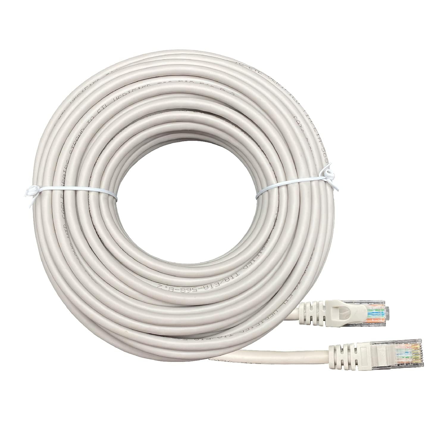 Cat6 Ethernet Cable, 60ft 18M Gray - RJ45, LAN, 24AWG UTP CAT 6 ...