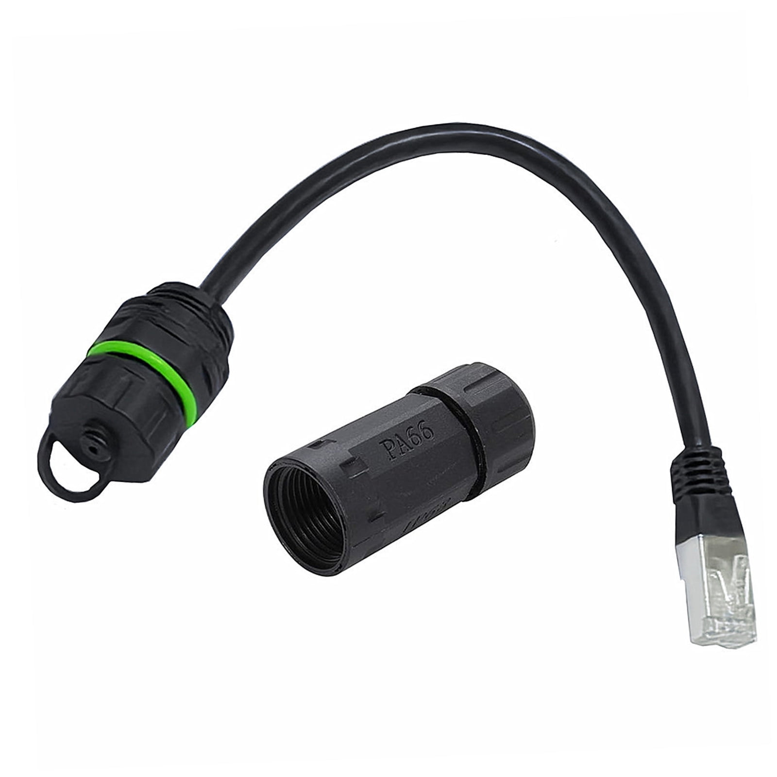 Cat6 Networking Cable M20 RJ45 Waterproof Connector IP68 8P8C Shield ...