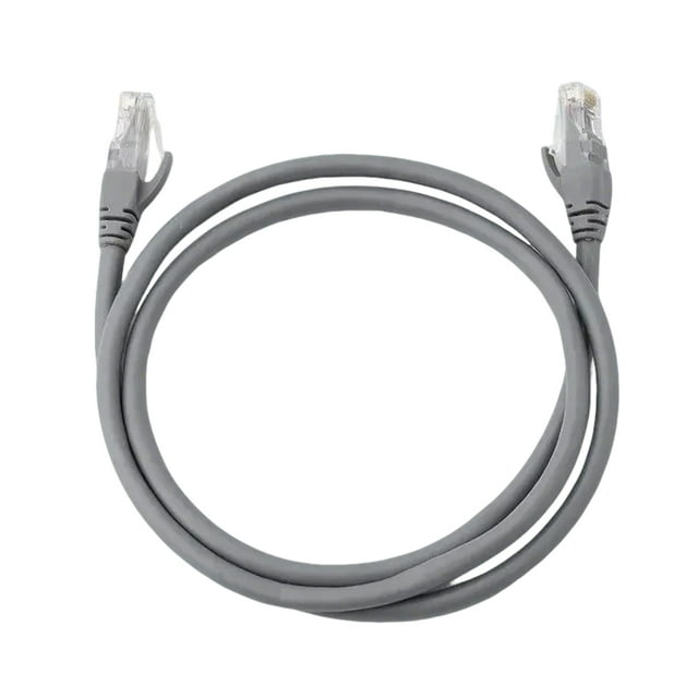 Cat6 Networking Ethernet Cable Gray Fast Speed Internet Patches Cord ...