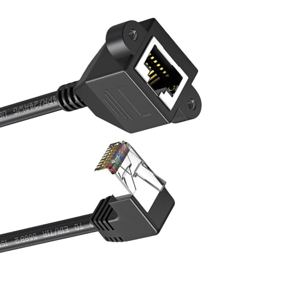 Cat6 Networking Extension Adapter Multiple Angled RJ45 FTP Shielded ...