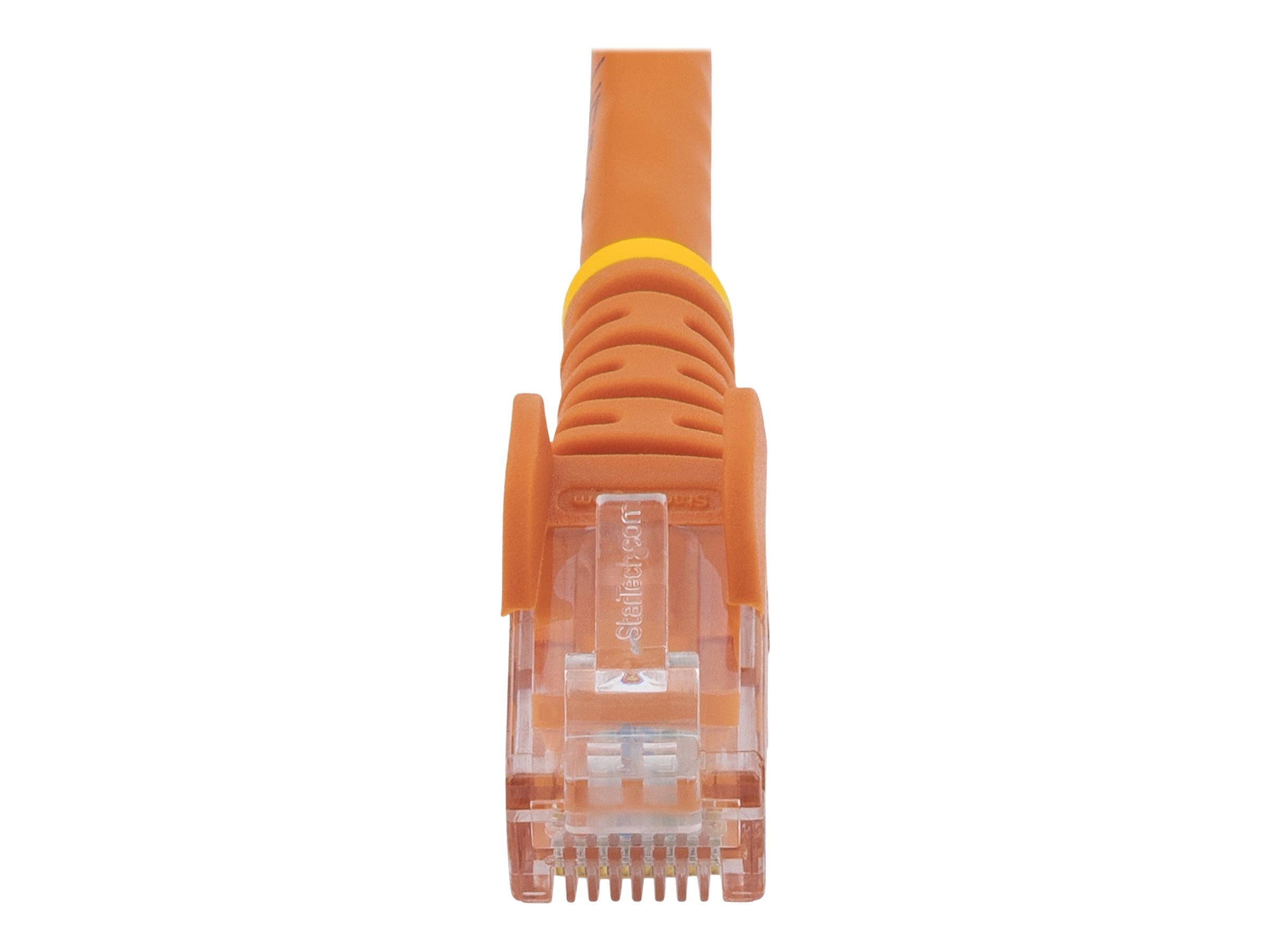 StarTech 6ft CAT6 Cable - Orange CAT6 Ethernet Cable - Gigabit Ethernet ...