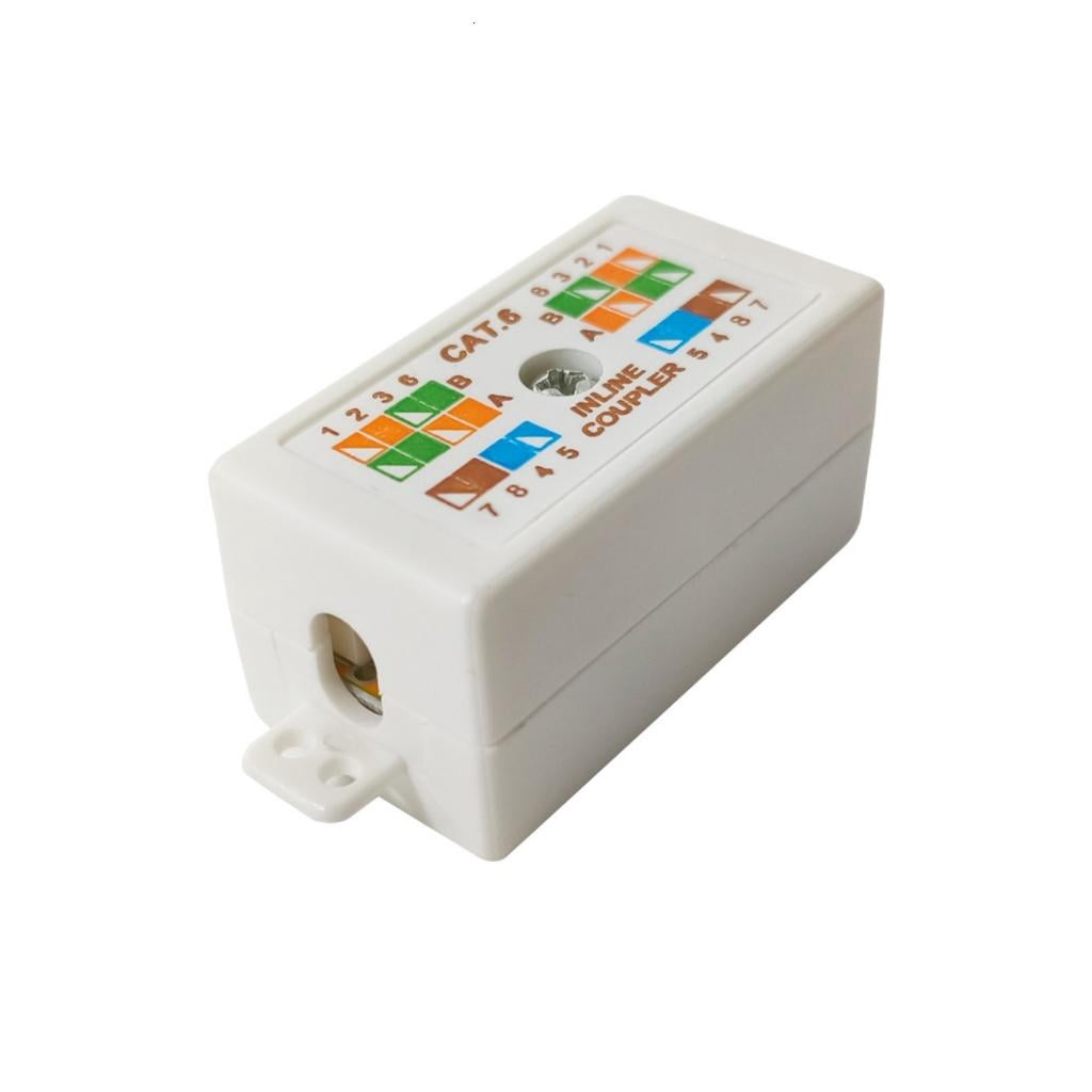 Cat6 RJ45 Inline Junction Box For Easy Ethernet Networking Cable ...