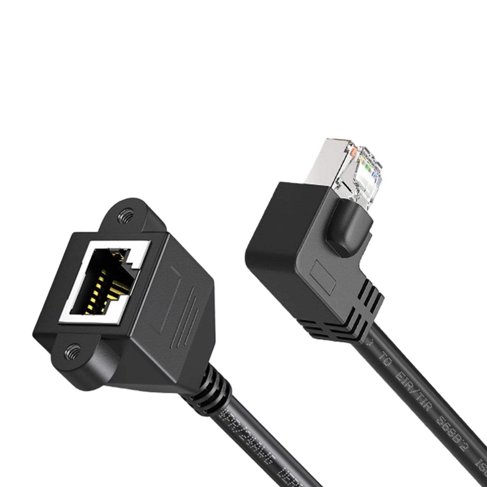 Cat6 RJ45 Networking Extender Multiple Angled Adapter Shielded ...