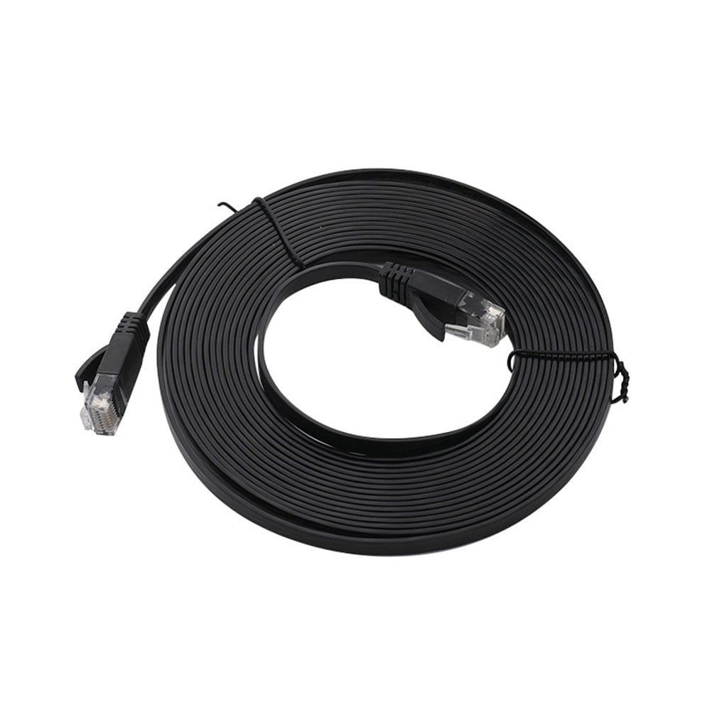 Ethernet LAN Cable for Router Computer Black PVC Copper 15 Meter ...