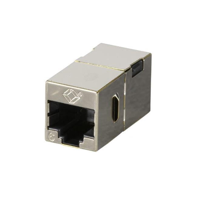 Cat6 Straight-Through Coupler, Shielded - Black - Walmart.com