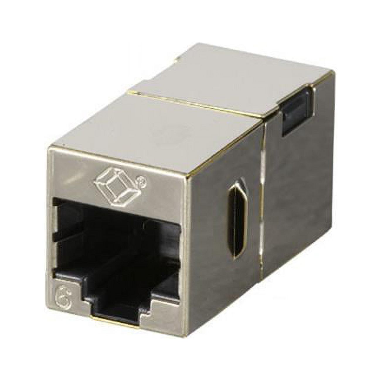 Cat6 Straight-Through Coupler, Shielded - Black - Walmart.com