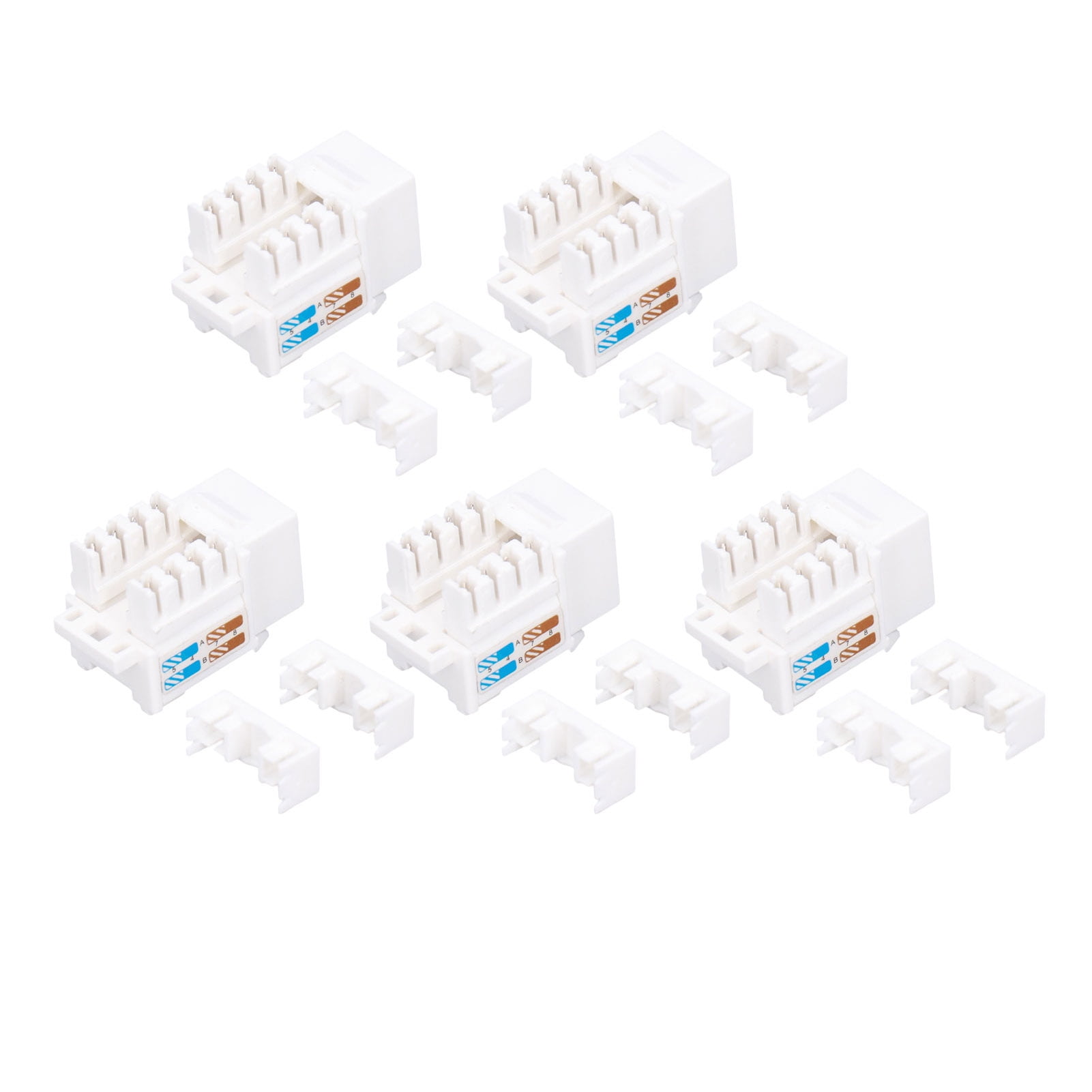 Cat6 Unshielded Network Module 8 Core Gigabit Communication For High Speed