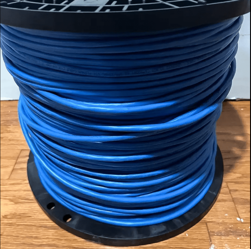 Cat6A 7131586 Plenum Shielded GenSPEED F/UTP 23AWG 1000ft Blue Ethernet ...