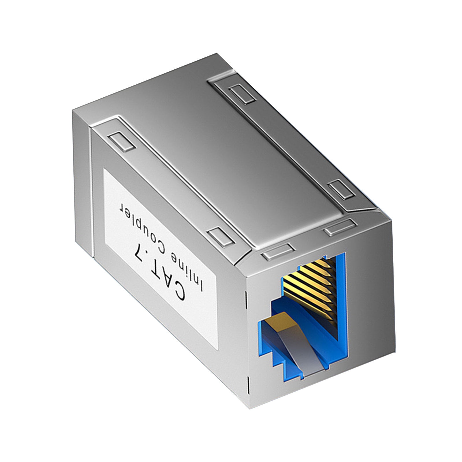 Cat6A Cat7 RJ45 Shielded Networking Coupler 10Gbps High Bandwidth ...