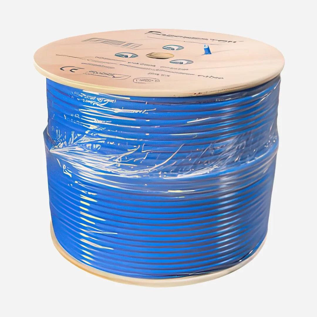 Cat6A Plenum Shielded F/UTP 23AWG Solid Copper 1000ft 650MHz Cable UL - Walmart.com