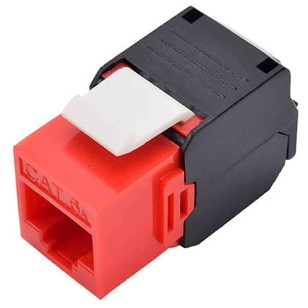 Cat6a 180 Degree Rj45 UTP Toolless Vertical Keystone Jacks - Walmart ...