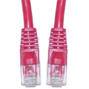 Cat6A White Ethernet Patch Cable, Snagless - Molded Boot, 500 Mhz, 7 ...