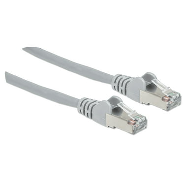 Intellinet Network Cable, Cat6, UTP, 100% Copper, 25 ft., Gray - Walmart.com