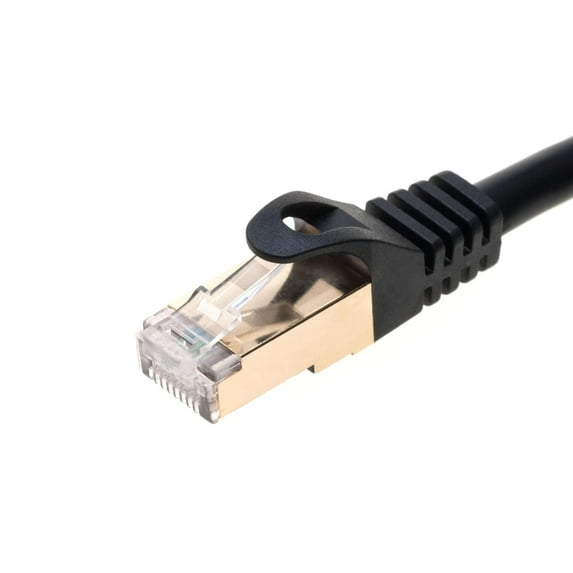 50FT Cat7 Ethernet Cable Copper Shielded RJ45 Cord for Router, PC ...