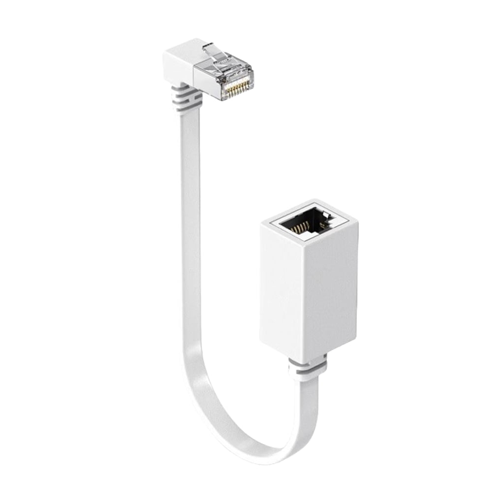 Cat7 Ethernet Extension Cable Networking Male to Female Connector Cord ...