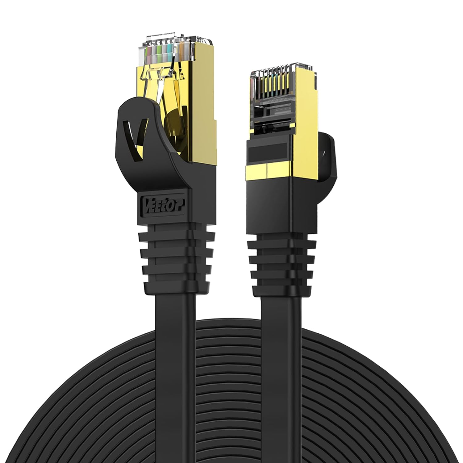 Cat7 LAN Cable Ethernet Cable, 65.6FT Ethernet Cable Outdoor&Indoor ...