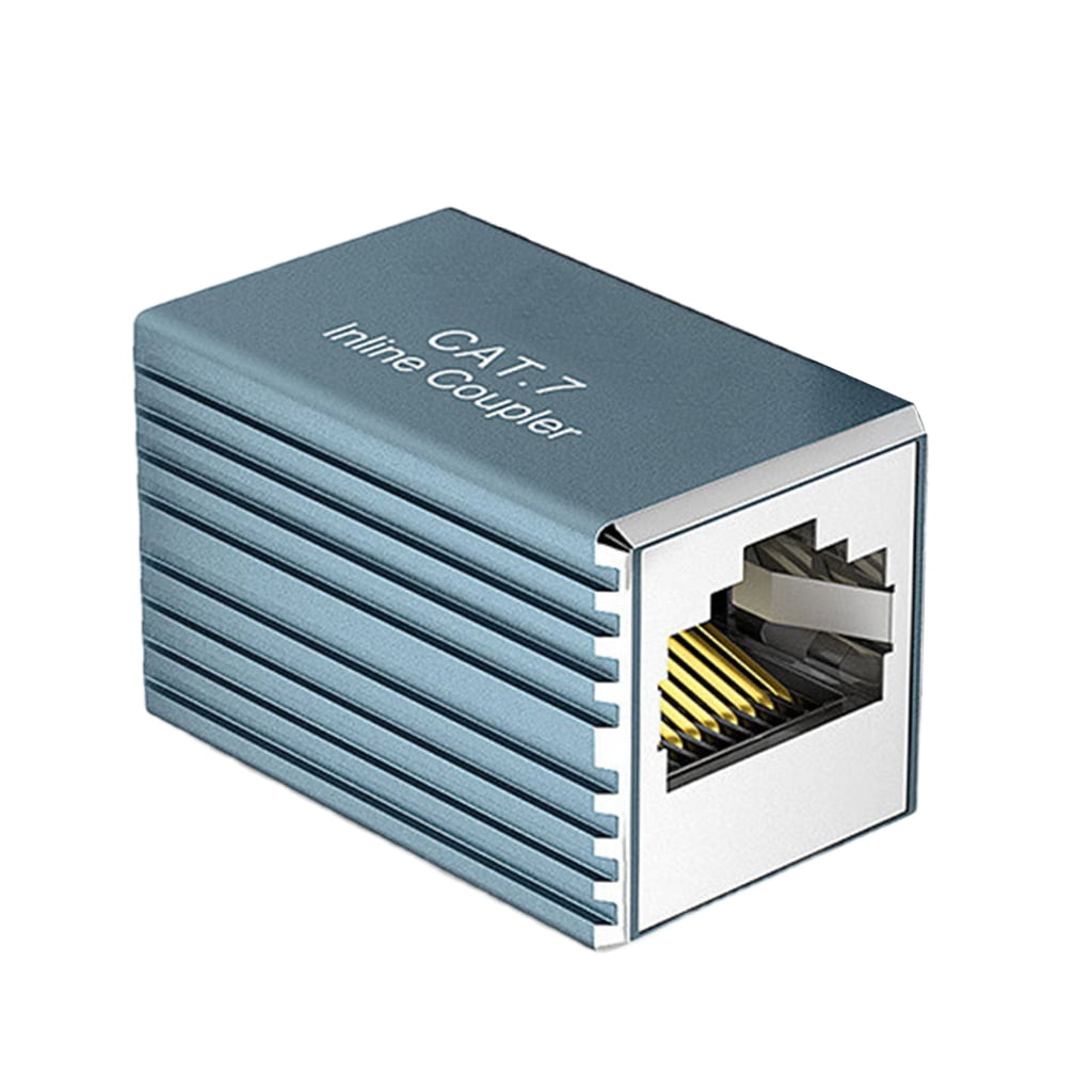 Cat7 Shielded RJ45 Coupler 10Gbps Highly speed Ethernet Extender ...