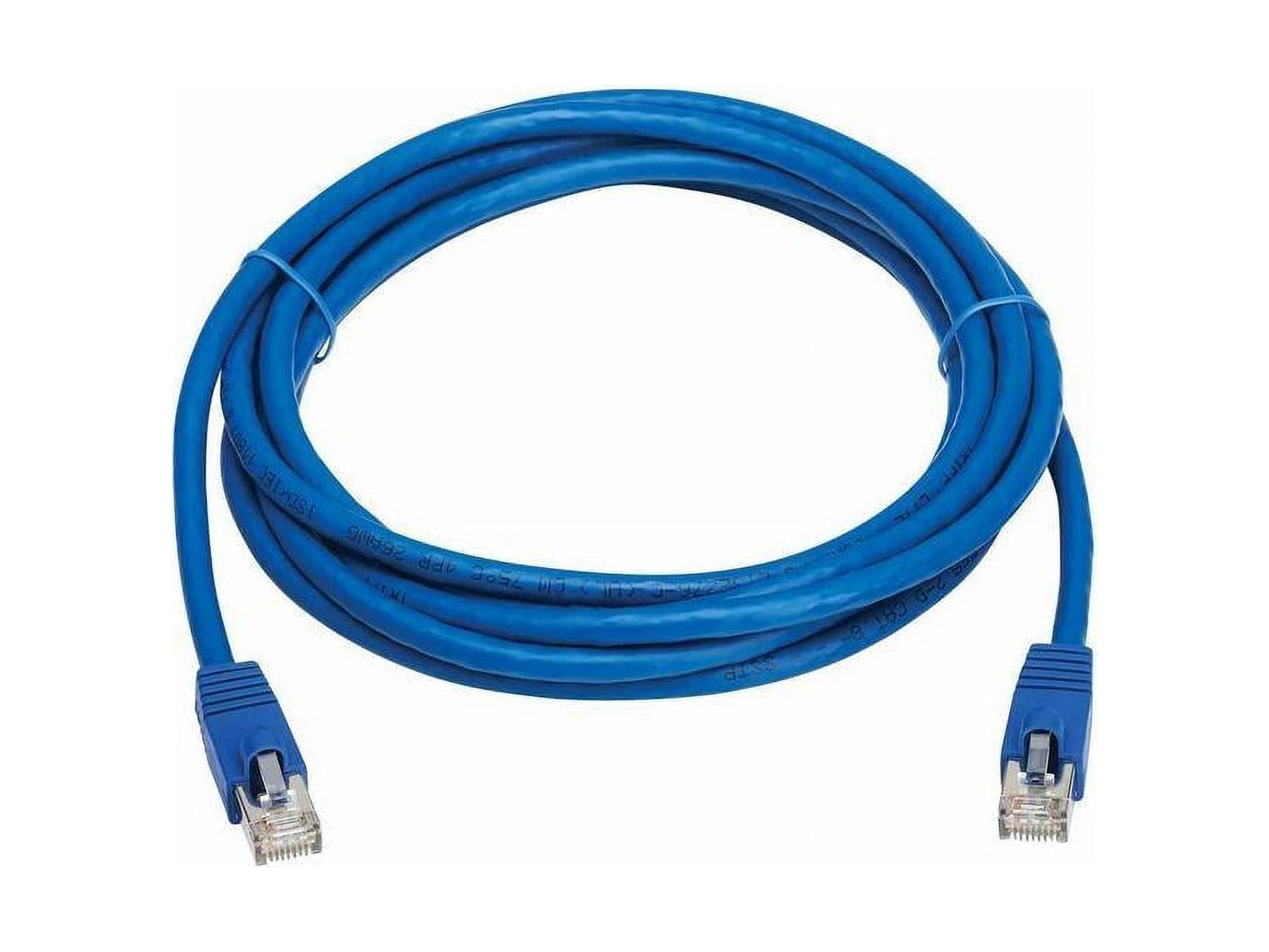 Cat8 40G Snagless SSTP Ethernet Cable (RJ45 M/M), PoE, Blue, 10 ft. (3.1 m) - 10 ft Category 8 ...