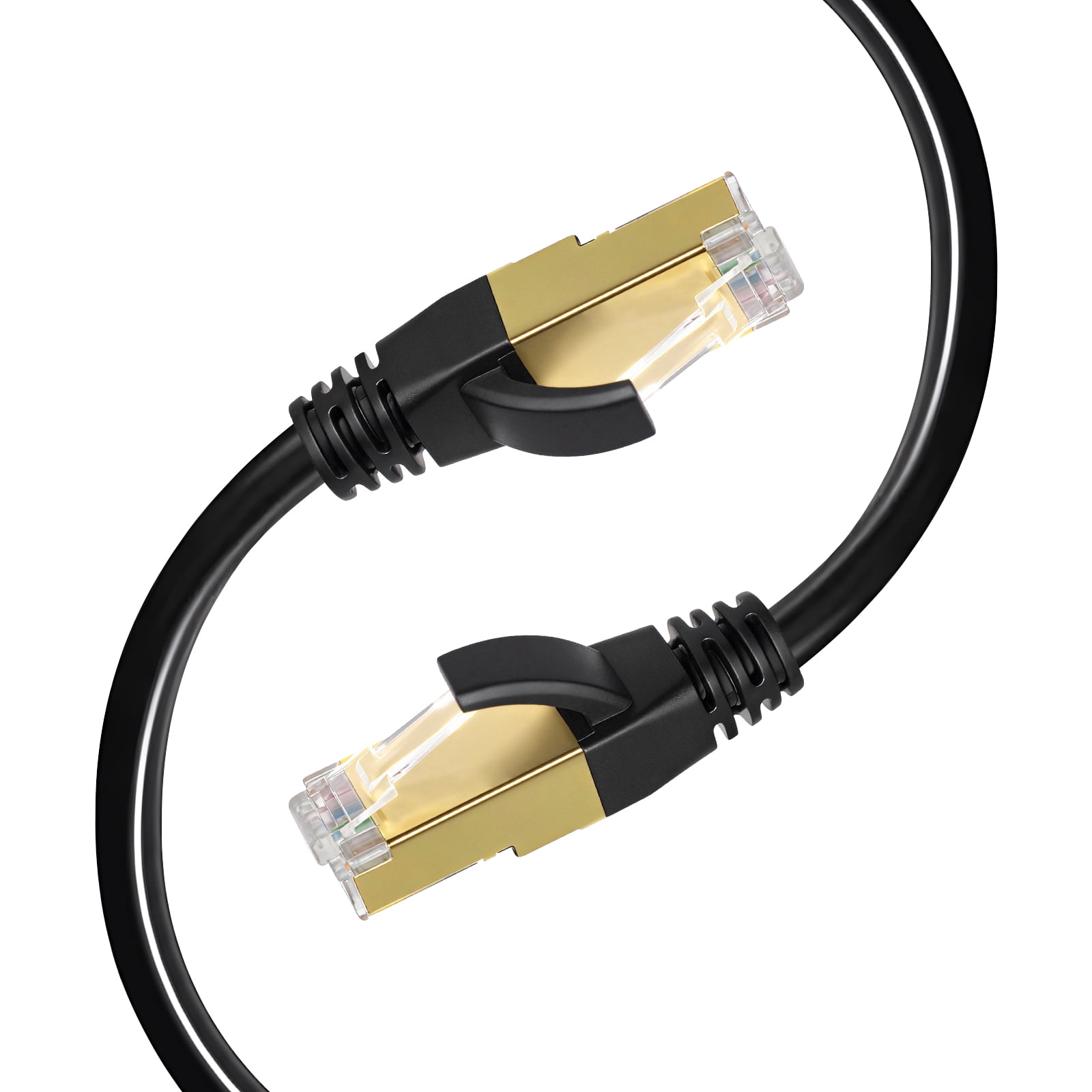 Cat8 Ethernet Cable 32ft High Speed Gaming LAN Network Cable, 40Gbps ...