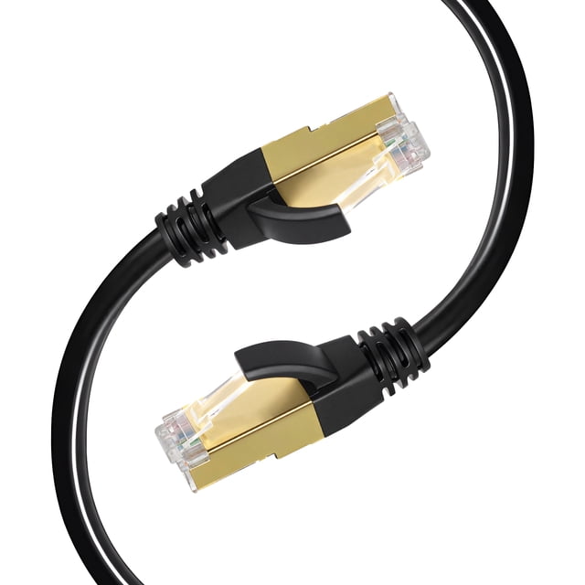 Cat8 Ethernet Cable 32ft High Speed Gaming LAN Network Cable, 40Gbps ...